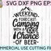 Weekend Forecast Camping Svg Eps Dxf Png Cutting Files for | Etsy