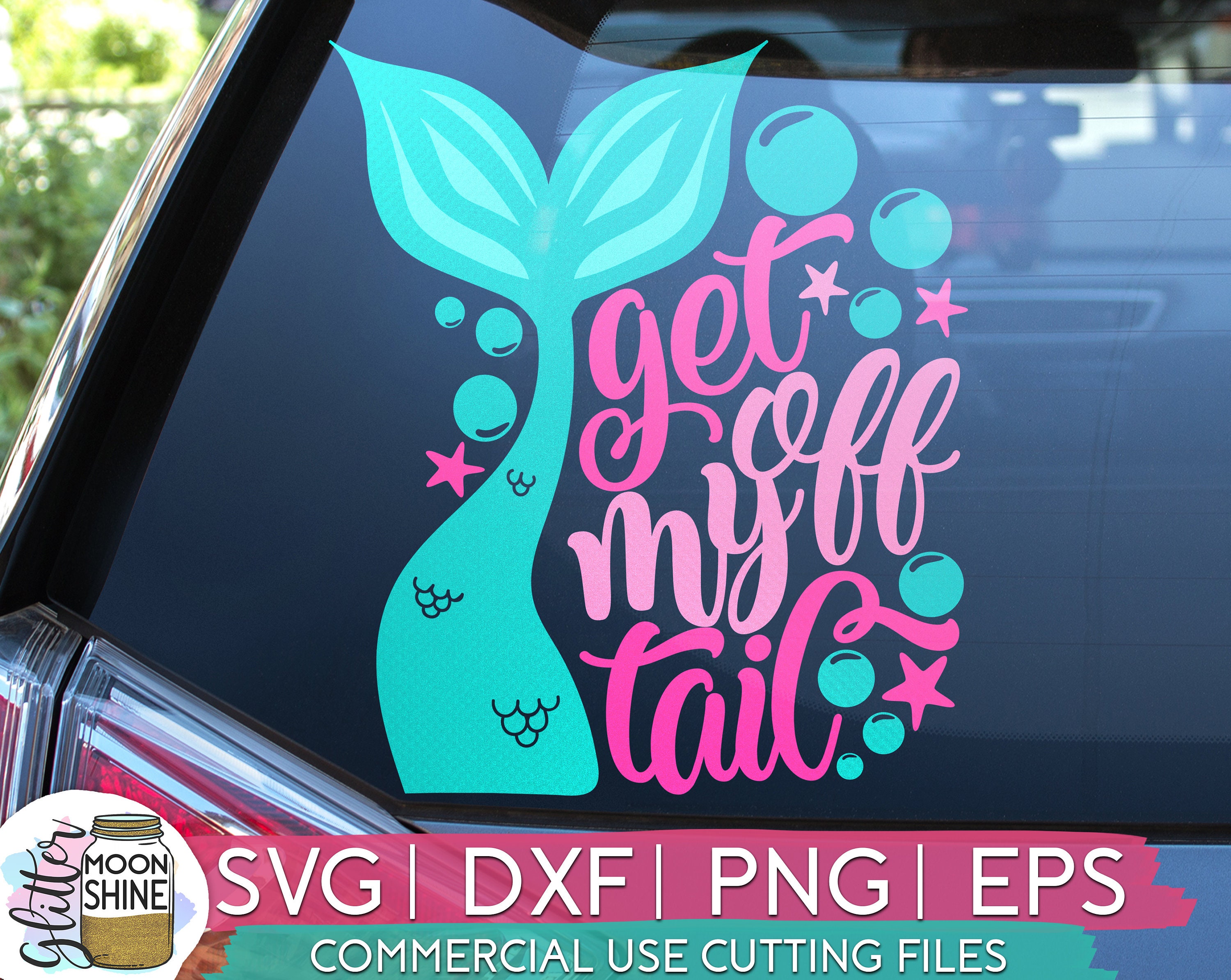 Get Off My Tail svg dxf eps png Files for Cutting Machines | Etsy