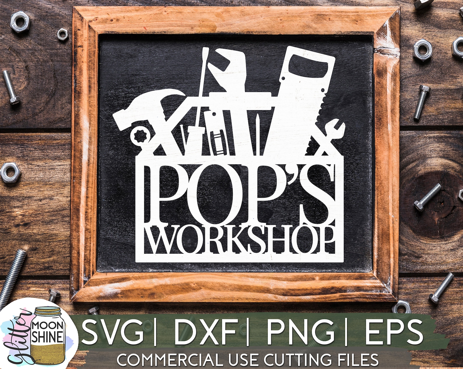Pop's Workshop Svg Eps Dxf Png Files for Cutting Machines - Etsy