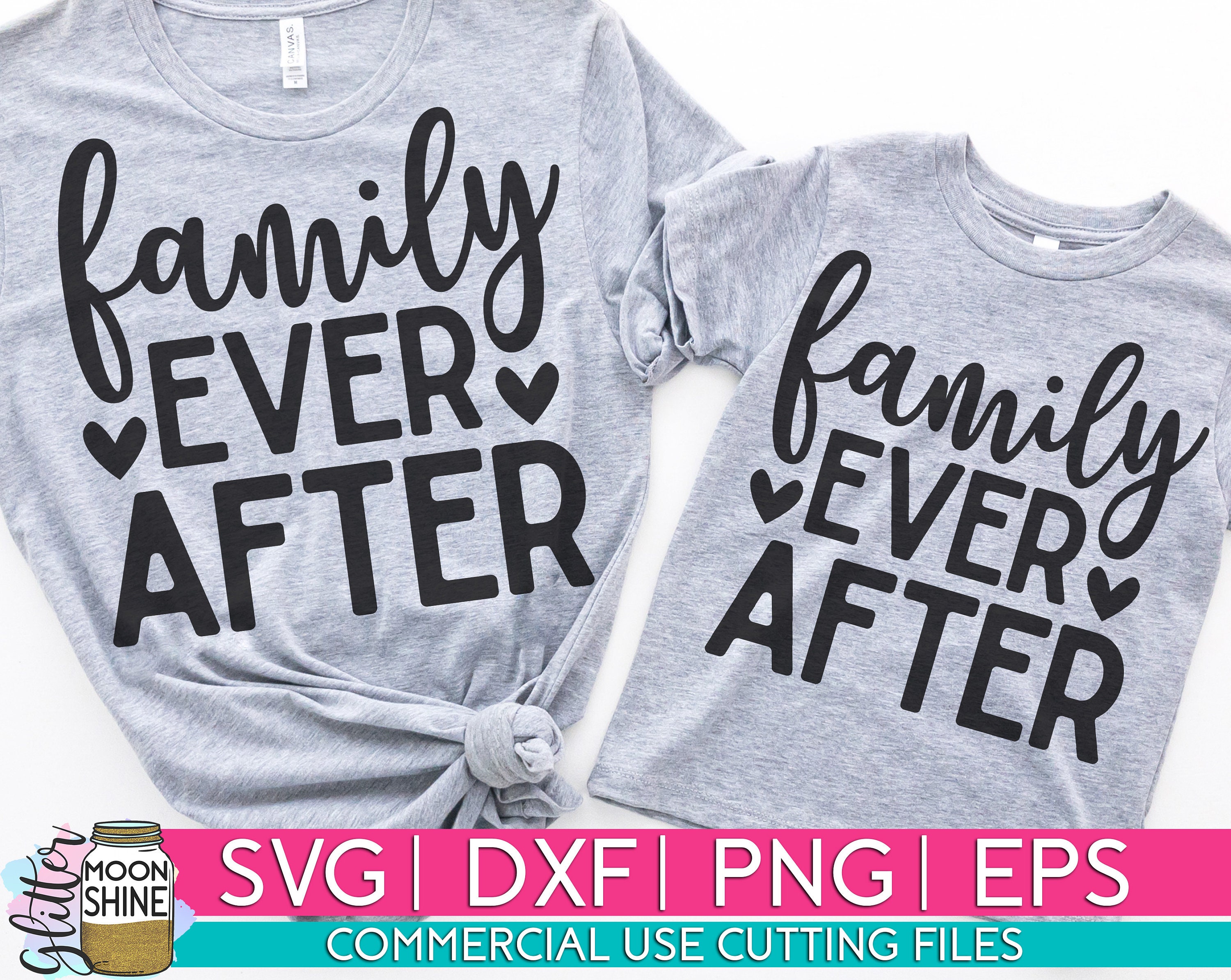 Family Ever After Adoption Svg Dxf Eps Png Files for Cutting - Etsy