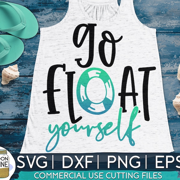 Go With the Float Svg - Etsy