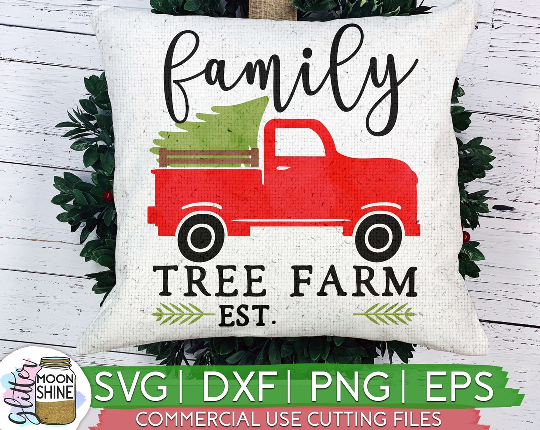 Family Tree Farm Svg Eps Png Dxf Cutting Files for Silhouette Cameo ...