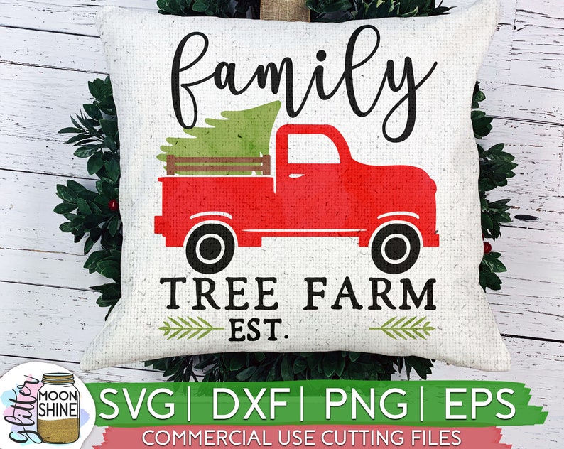 Family Tree Farm Svg Eps Png Dxf Cutting Files for Silhouette | Etsy
