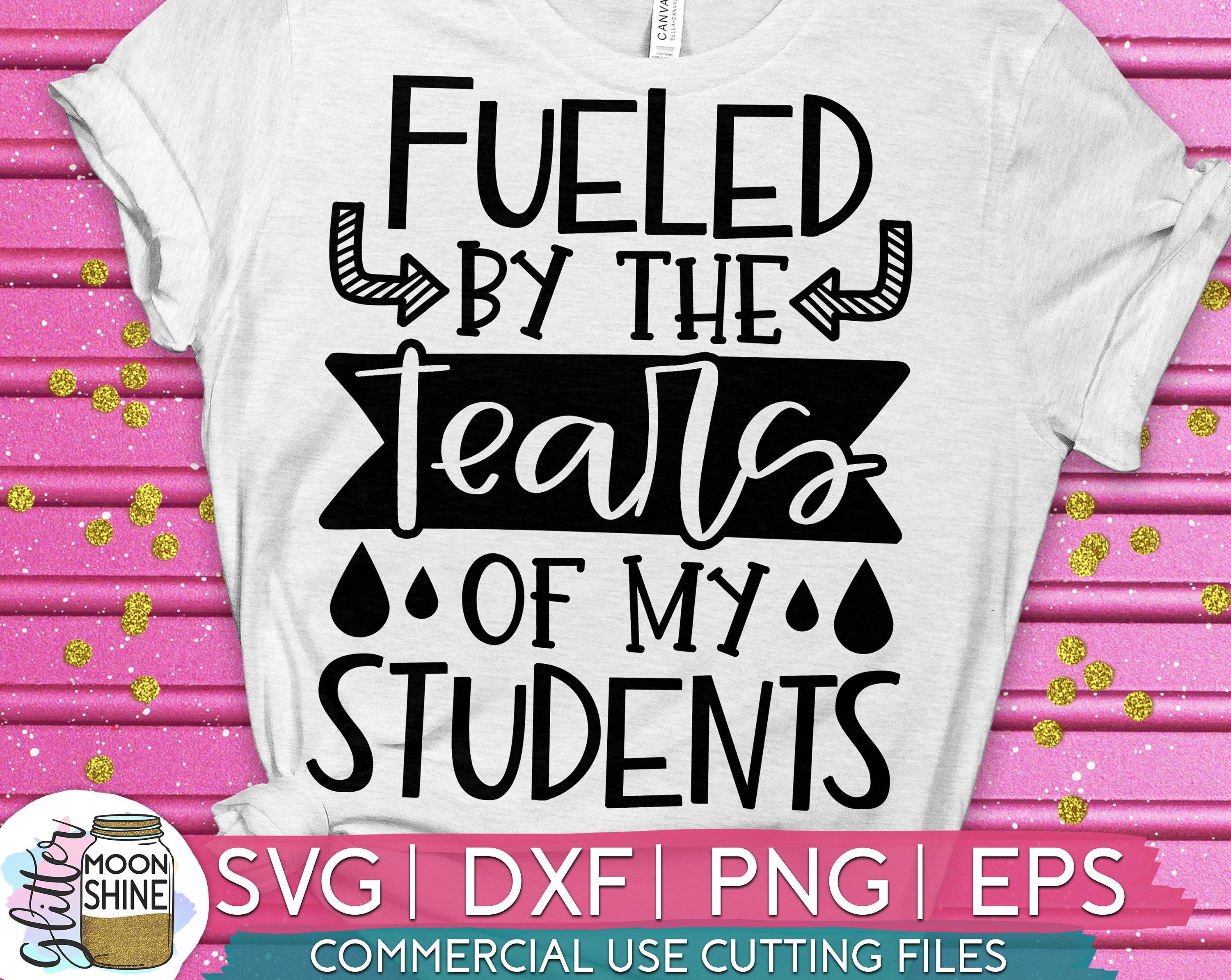 Tears Of Students Svg Files Tear Drop Earring SVG, PNG, DXF Digital