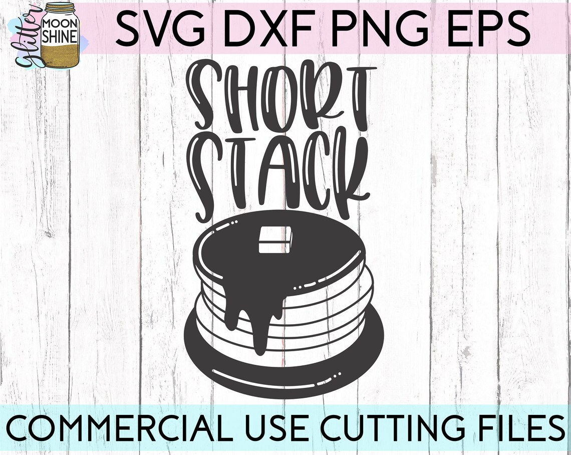 Short Stack Svg Eps Dxf Png Cutting Files for Silhouette Cameo - Etsy