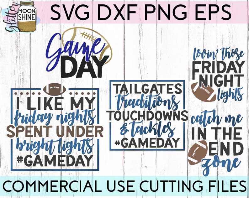 Funny Football Bundle of 32 Svg Eps Dxf Png Files for Cutting - Etsy
