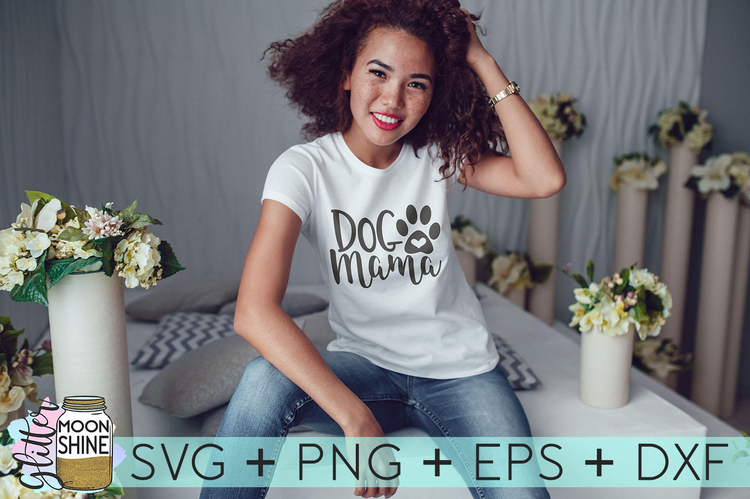 Dog Mama Svg Dxf Eps Png Files for Cutting Machines Cameo - Etsy