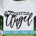 Little Angel Svg Dxf Eps Png Files for Cutting Machines Cameo Cricut ...