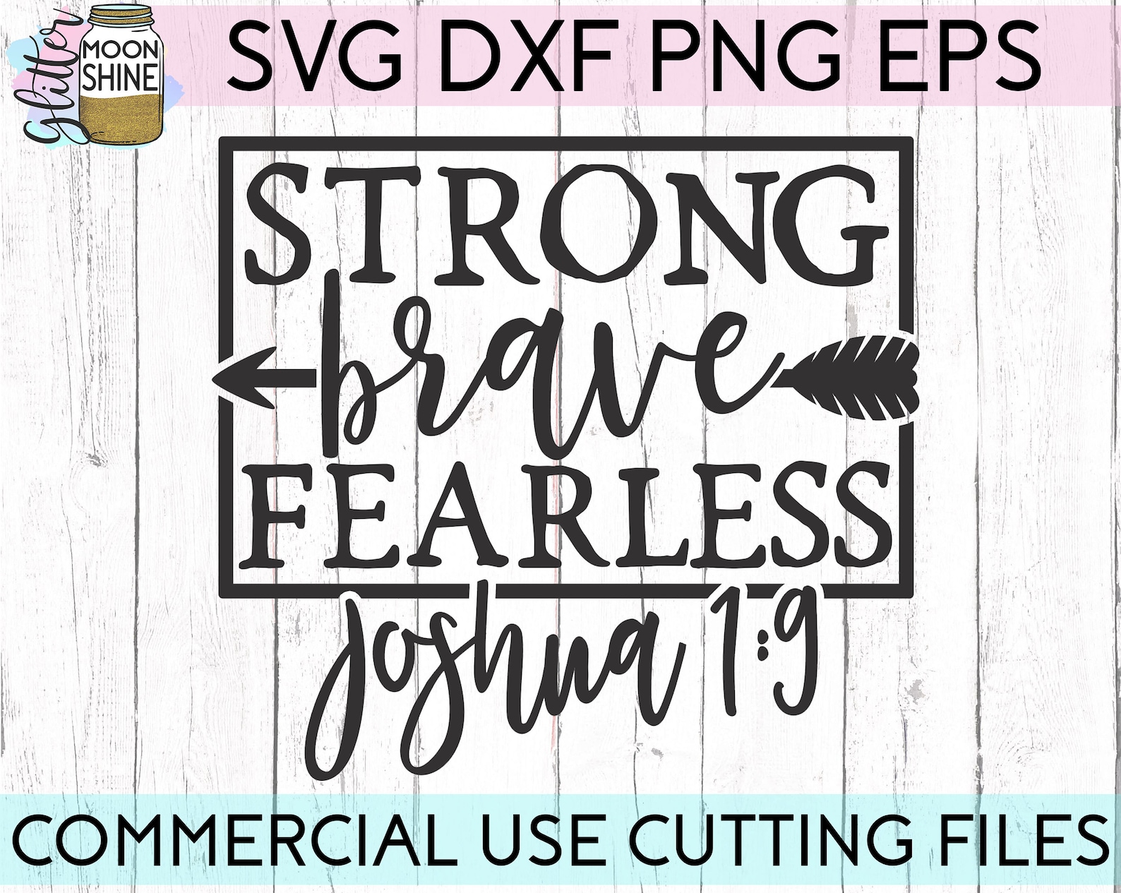 Strong Brave Fearless Svg Eps Dxf Png Files for Cutting | Etsy