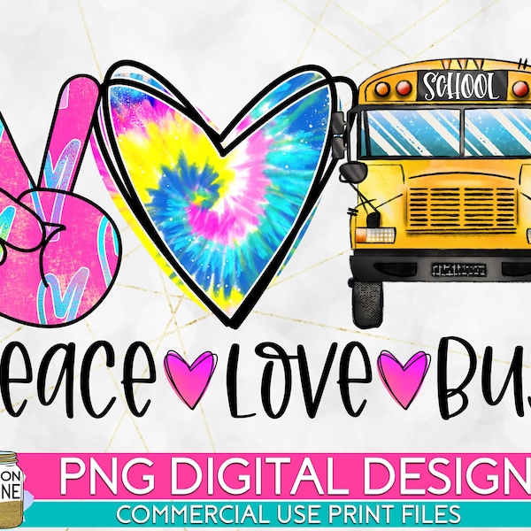 Peace Bus - Etsy