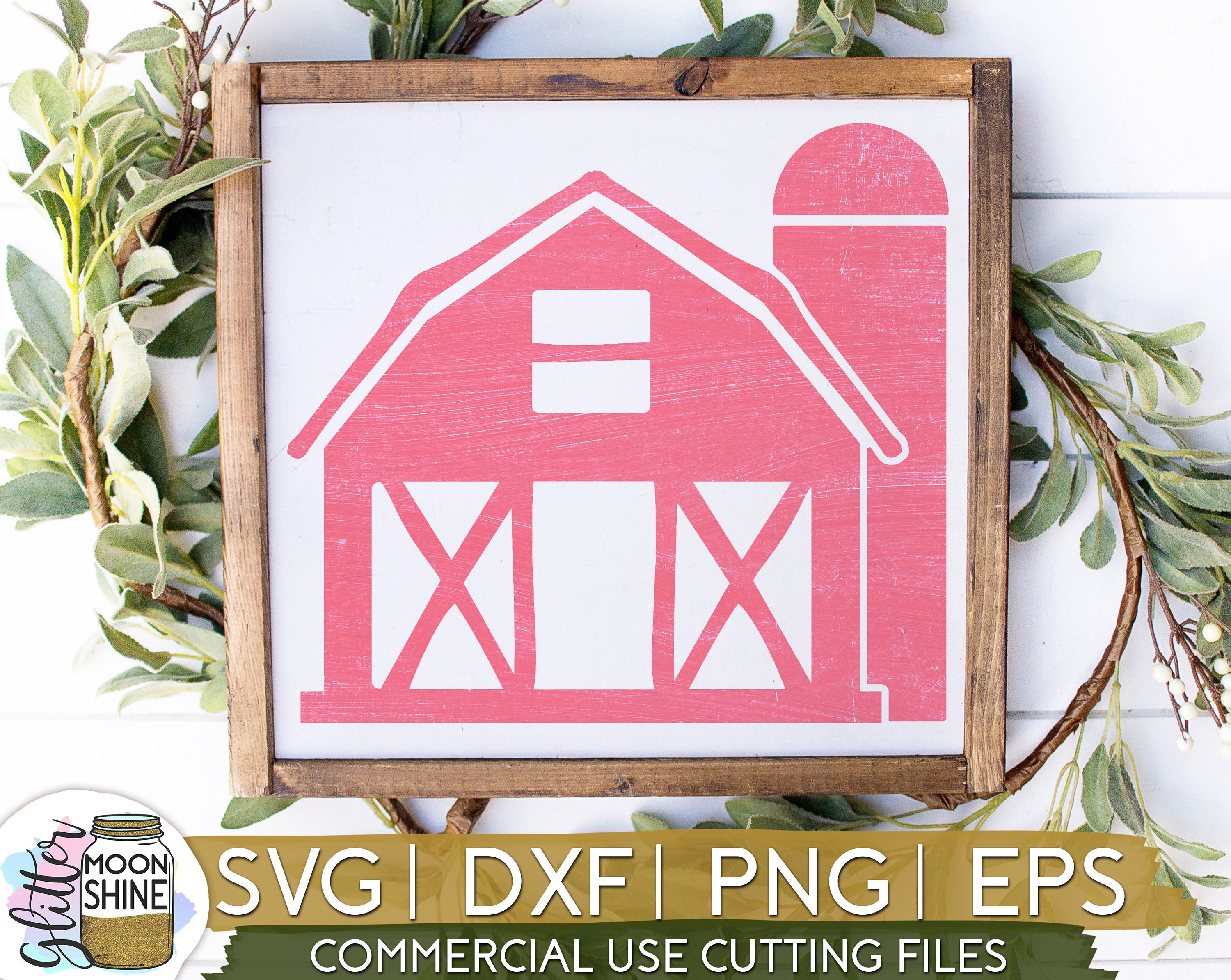 Barn Svg Dxf Eps Png Files for Cutting Machines Cameo Cricut - Etsy
