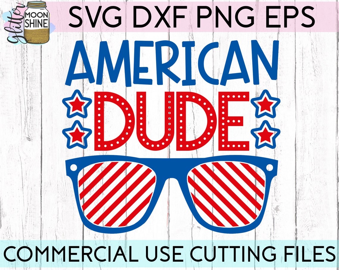American Dude Svg Dxf Eps Png Files for Cutting Machines Cameo | Etsy
