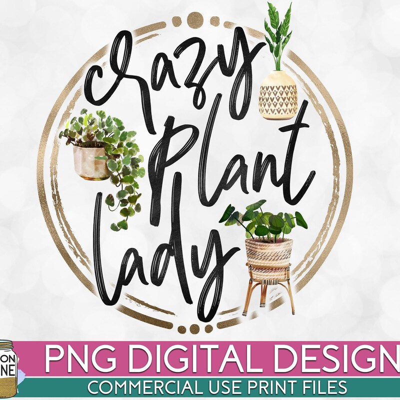 Plant Lady Png - Etsy
