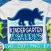 Kindergarten-asaurus Svg Eps Png Cutting Files for Silhouette - Etsy