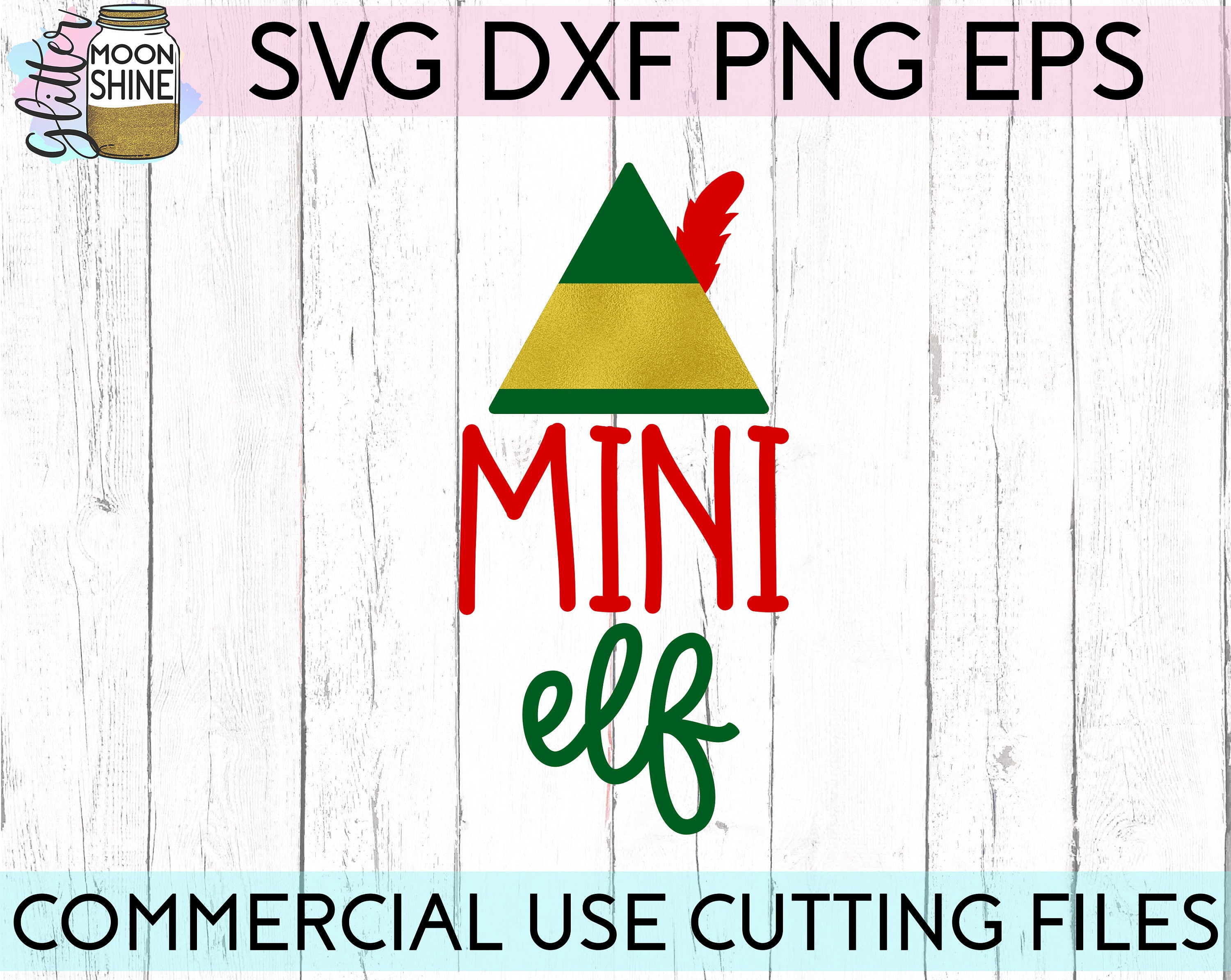 Mini Elf svg dxf png eps Files for Cutting Machines Cameo | Etsy
