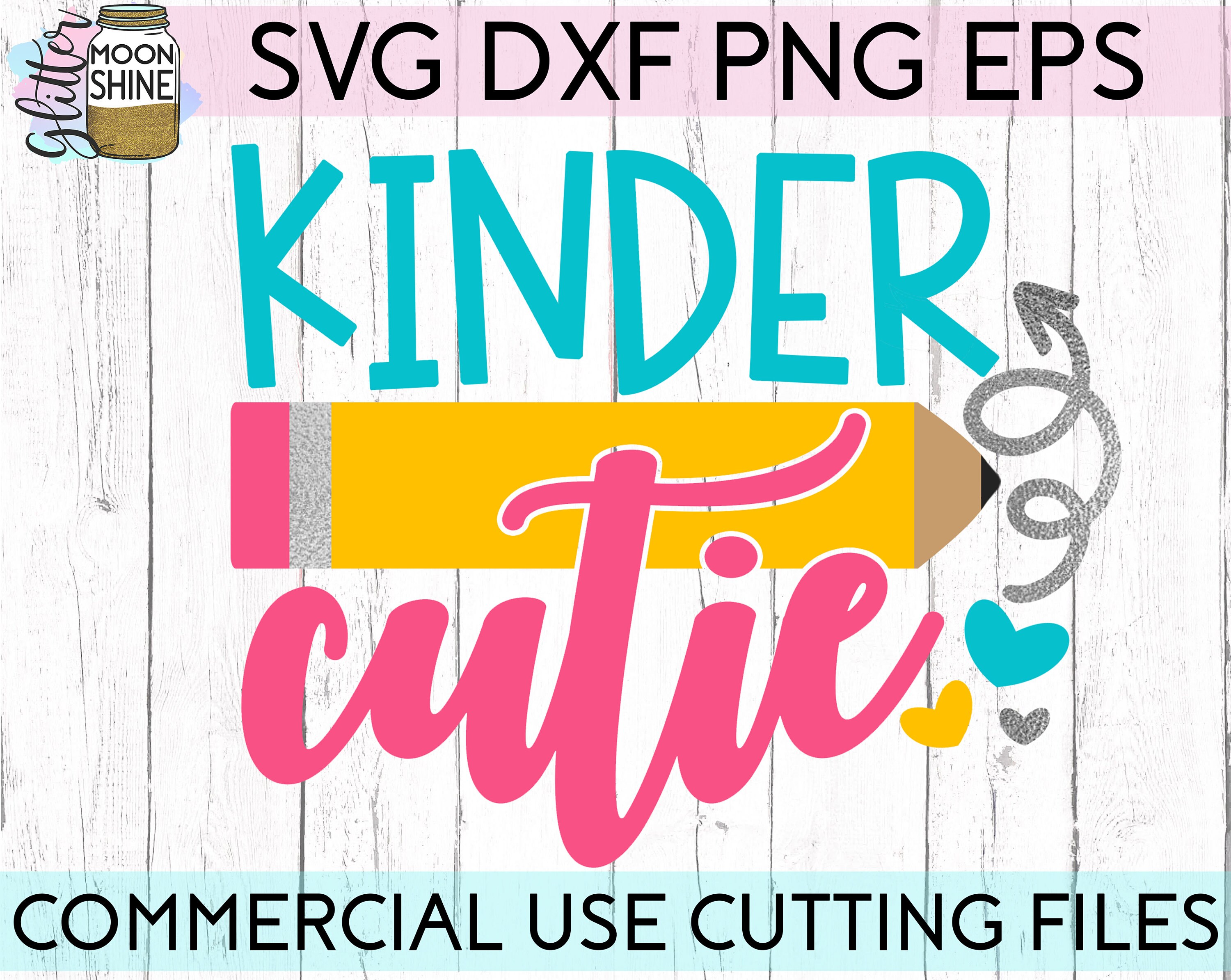 Kinder Cutie Svg Eps Png Cutting Files for Silhouette Cameo - Etsy