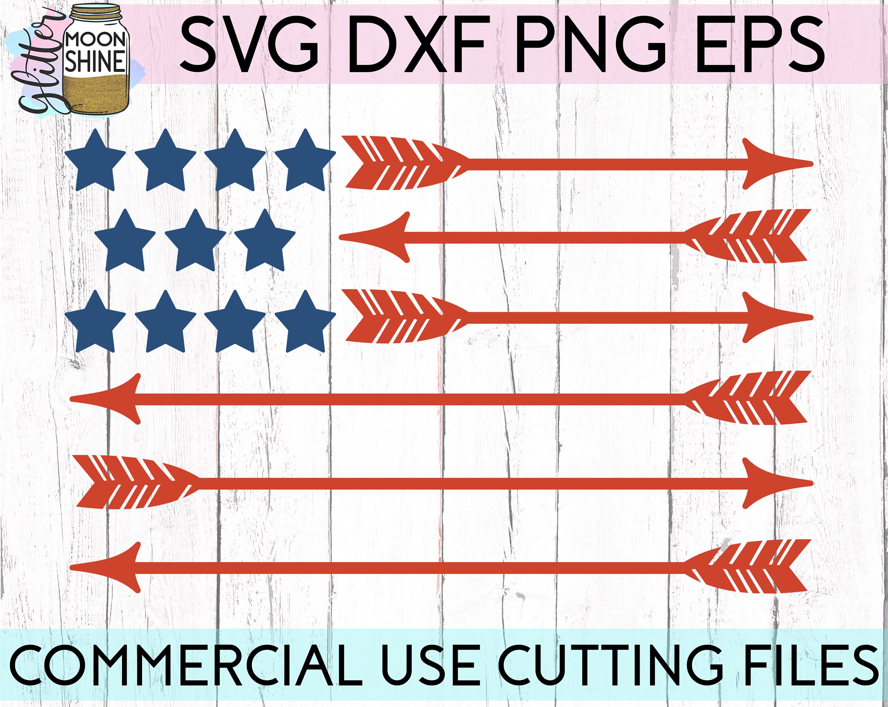 Arrow Flag svg eps dxf png Files for Cutting Machines Cameo | Etsy