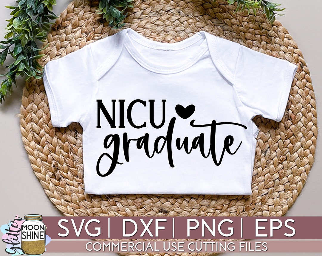 NICU Grad Script Script Svg Dxf Eps Png Files for Cutting Machines ...