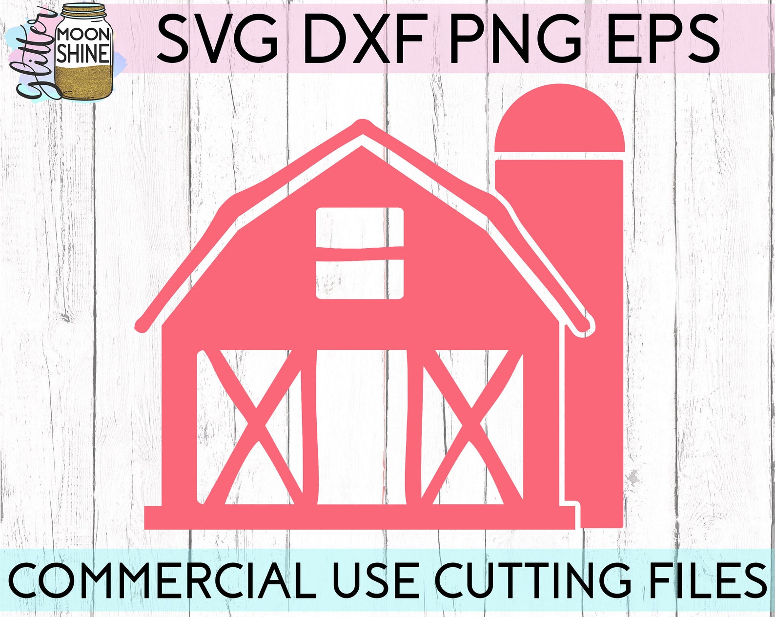 Barn Svg Dxf Eps Png Files for Cutting Machines Cameo Cricut - Etsy