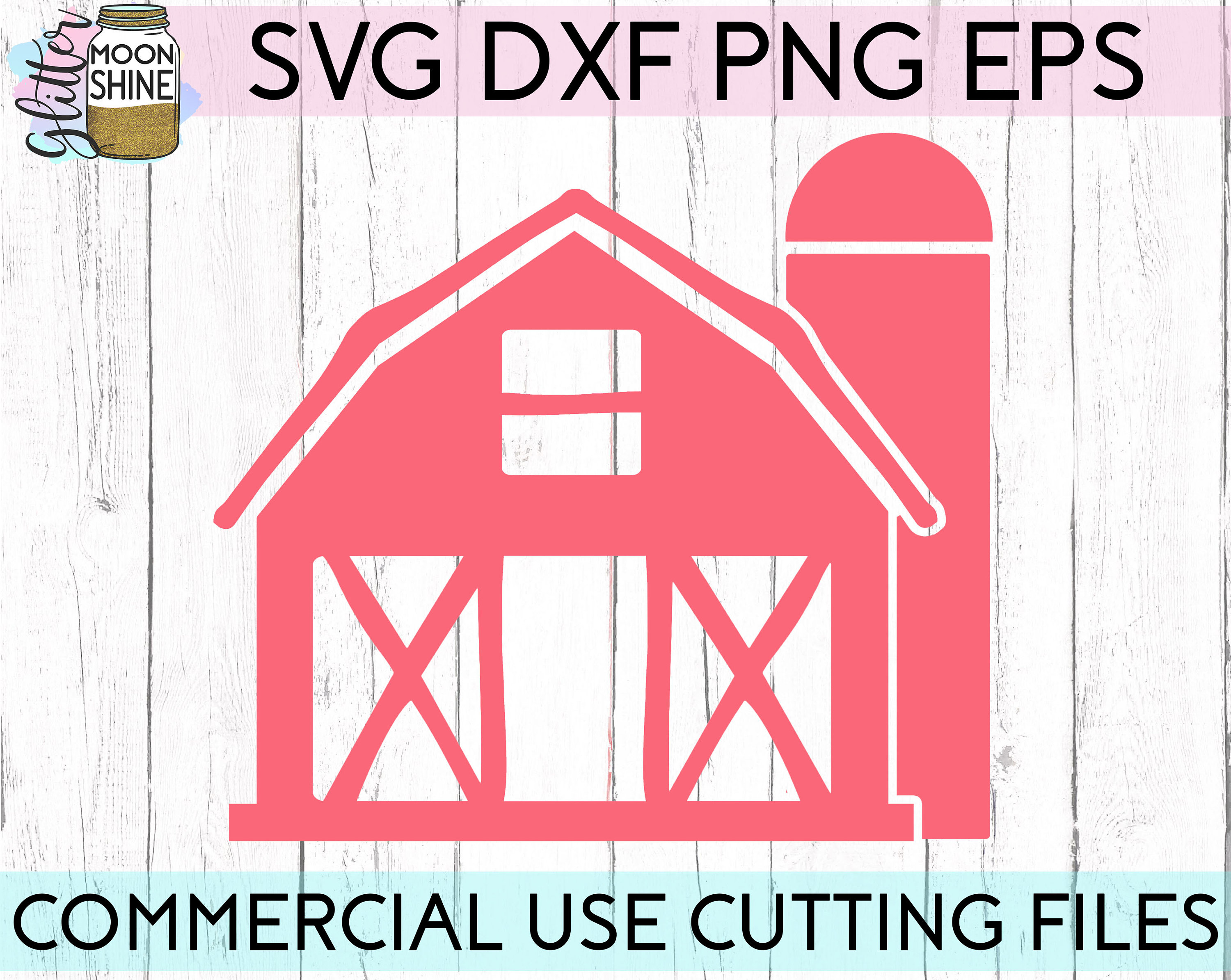Barn Svg Dxf Eps Png Files for Cutting Machines Cameo Cricut - Etsy