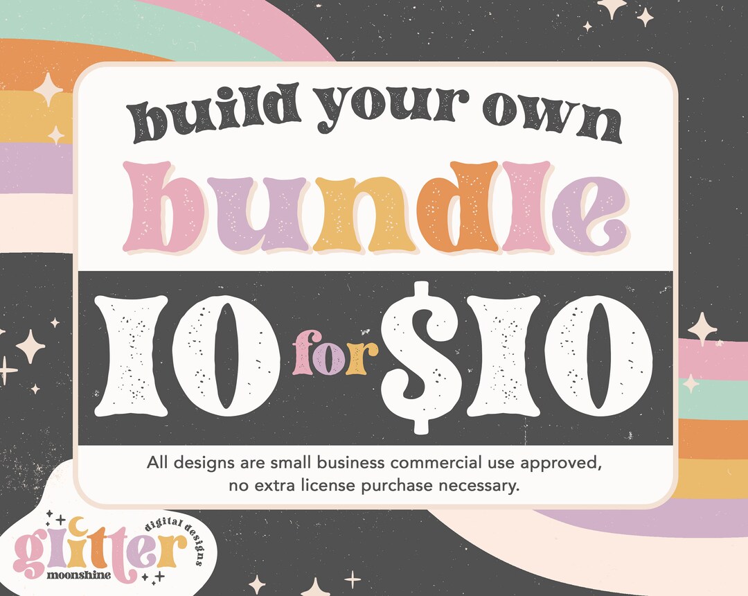 Custom Bundle Svg Dxf Eps Png Files for Cutting Machines Cameo Cricut ...