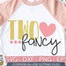 Two Fancy Second Birthday Svg Png Eps Files for Cutting | Etsy