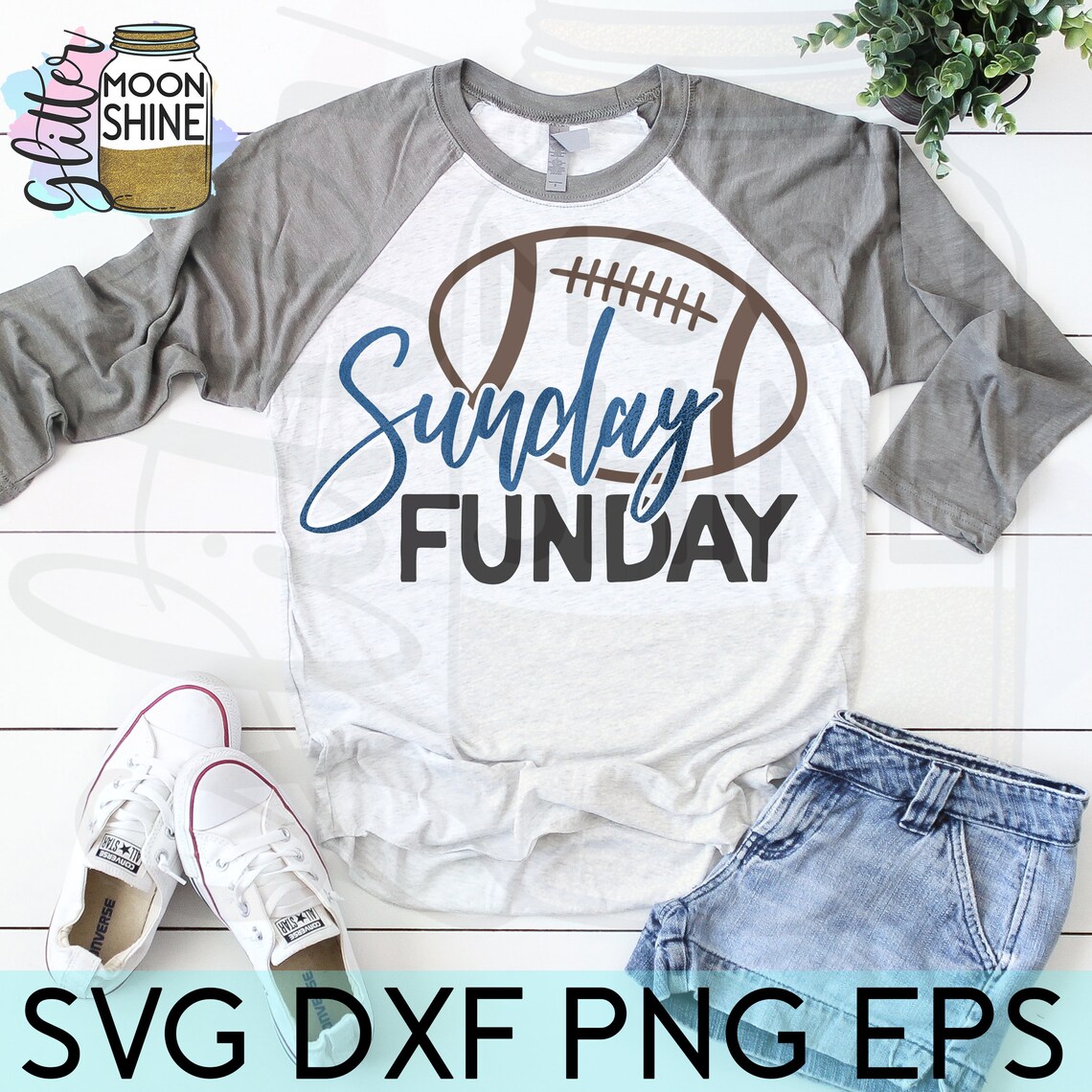 Sunday Funday Svg Eps Png Dxf Cutting Files for Silhouette - Etsy
