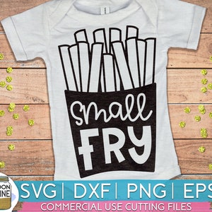 Small Fry Svg Eps Dxf Png Cutting Files for Silhouette Cameo Cricut ...