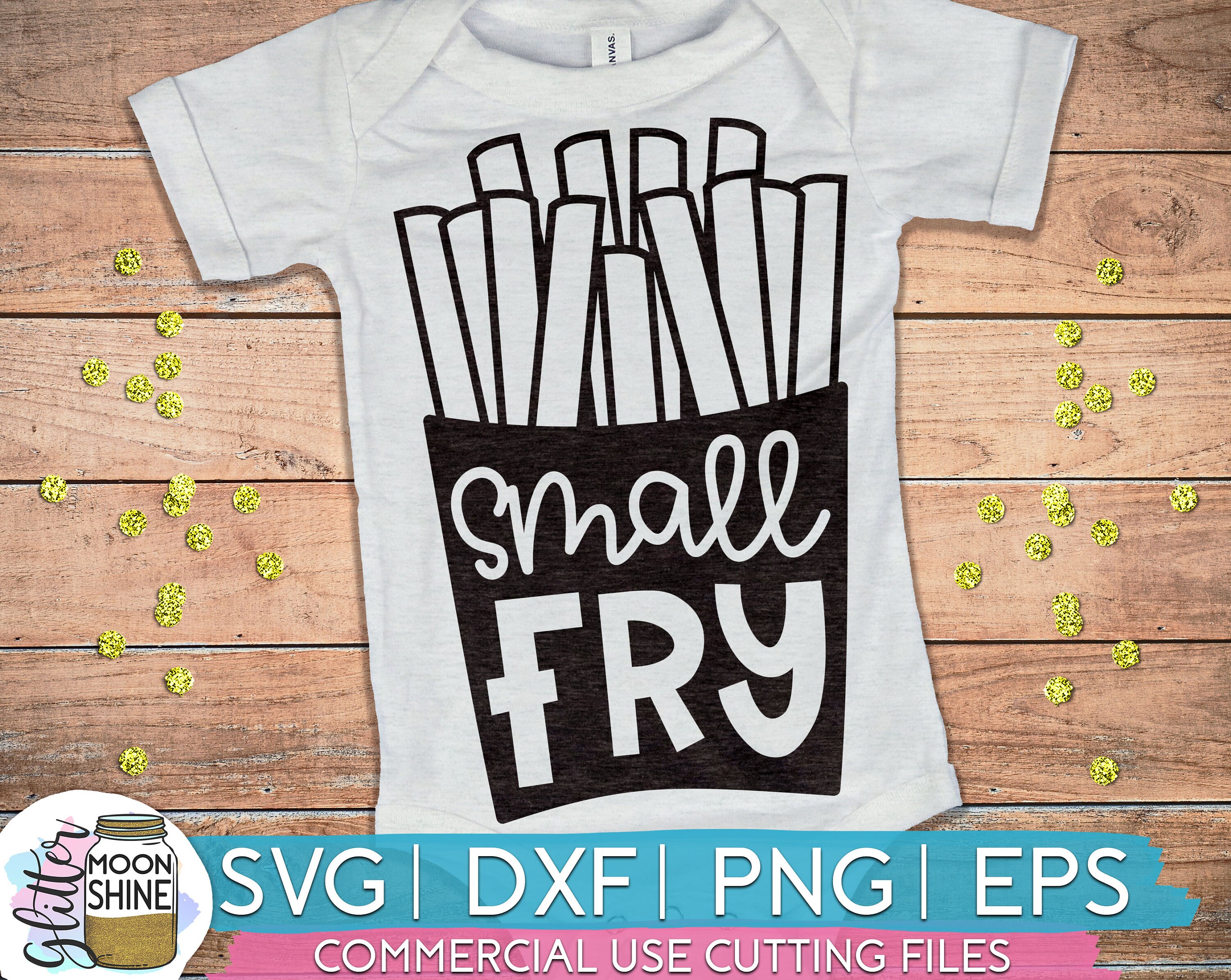 Small Fry Svg Eps Dxf Png Cutting Files for Silhouette Cameo | Etsy