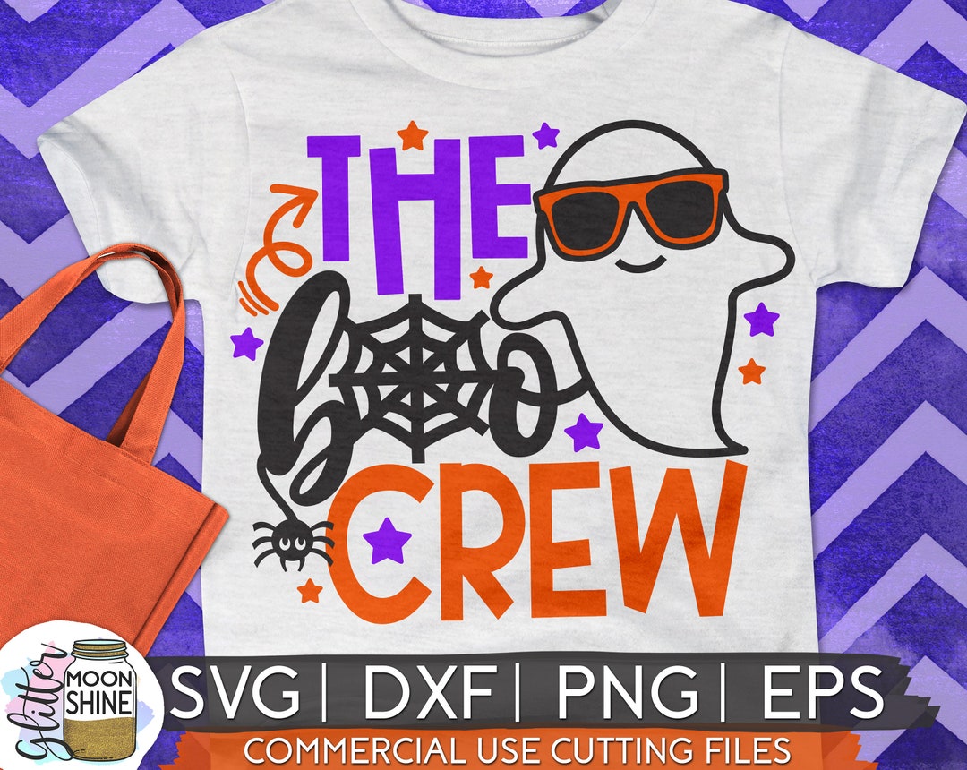 The Boo Crew Halloween Svg Dxf Eps Png Files for Cutting Machines Cameo ...