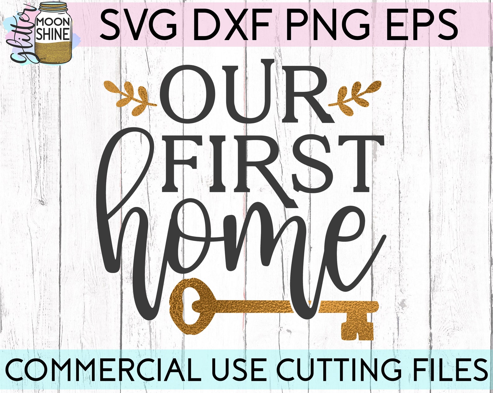 Our First Home Svg Eps Dxf Png Files for Cutting Machines - Etsy Canada