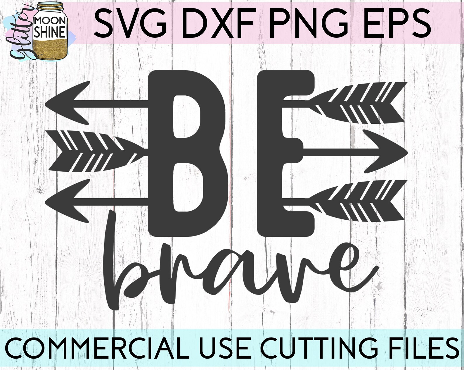 Be Brave Svg Eps Dxf Png Files for Cutting Machines Cameo | Etsy