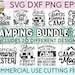 Camping Bundle of 20 1 Svg Dxf Eps Png Files for Cutting | Etsy