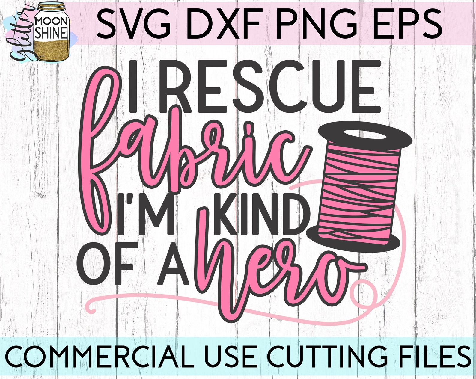 I Rescue Fabric Svg Eps Dxf Png Files for Cutting Machines Cameo Cricut ...