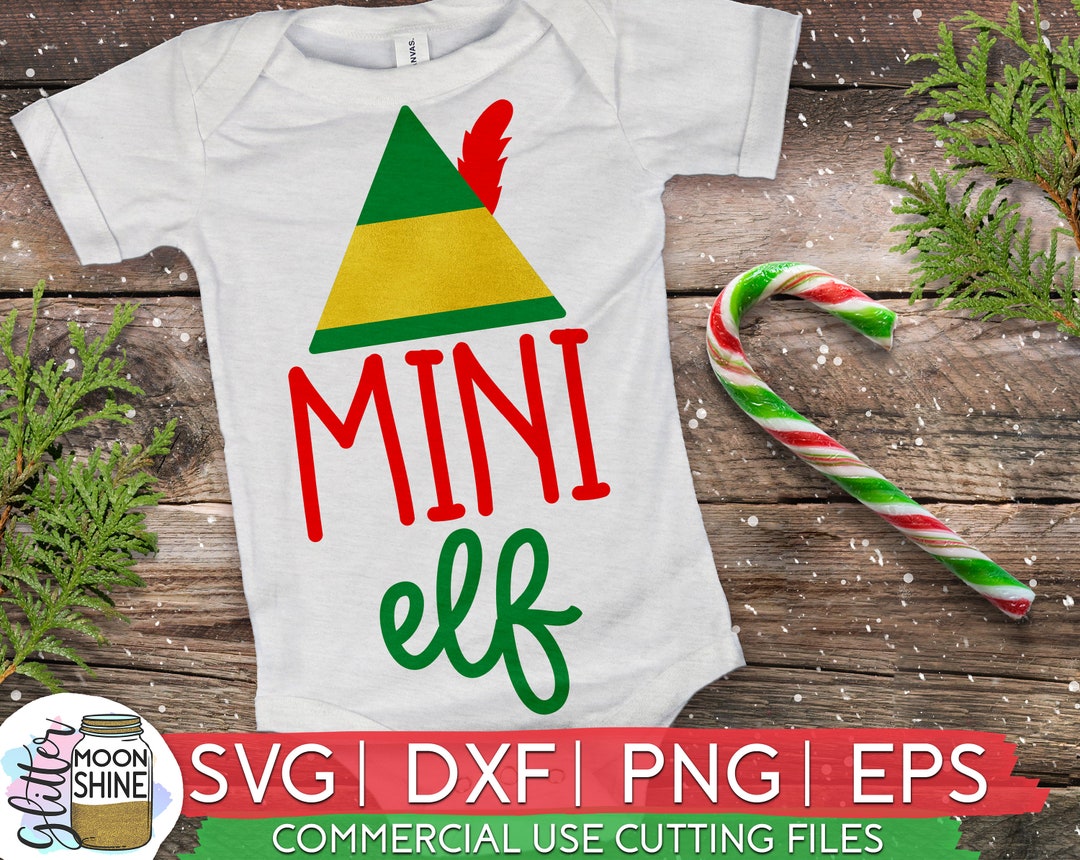 Mini Elf Svg Dxf Png Eps Files for Cutting Machines Cameo Cricut ...