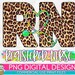 RN Nurse Colorful Leopard PNG Print File for Sublimation or Print, DTG ...