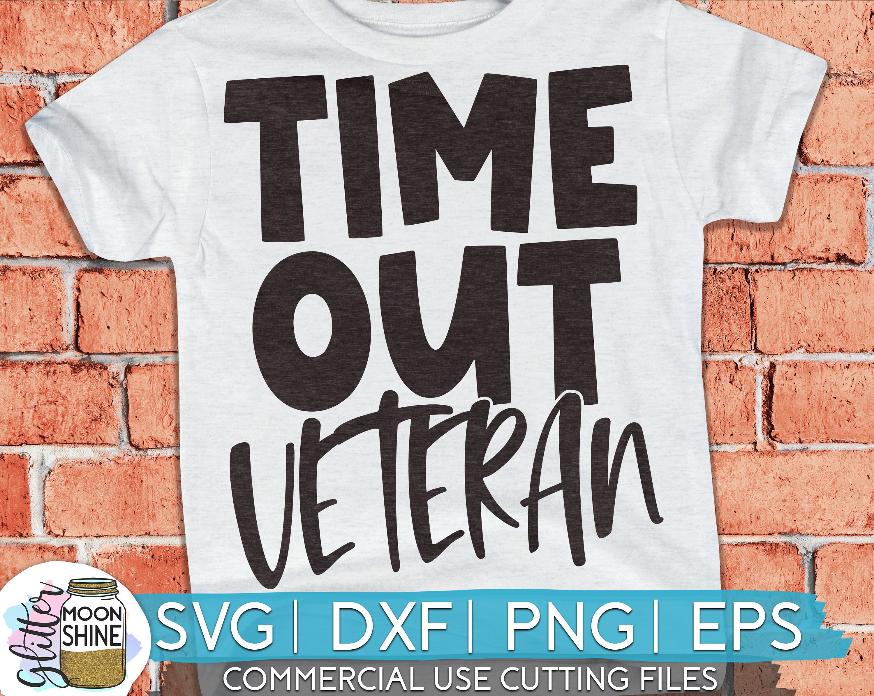 Time Out Veteran svg eps dxf png cutting files for silhouette | Etsy