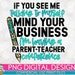 Parent Teacher Conference Homeschool PNG Print File for Sublimation or ...