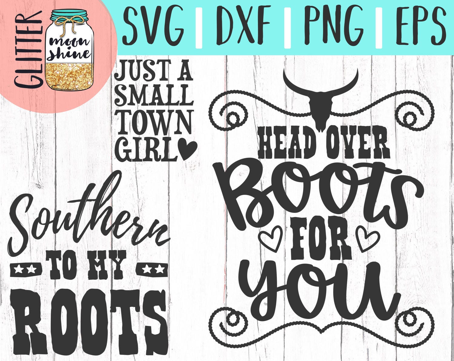 Southern Country Quotes Buy Southern Girl Quotes Bundle Svg Eps Dxf
