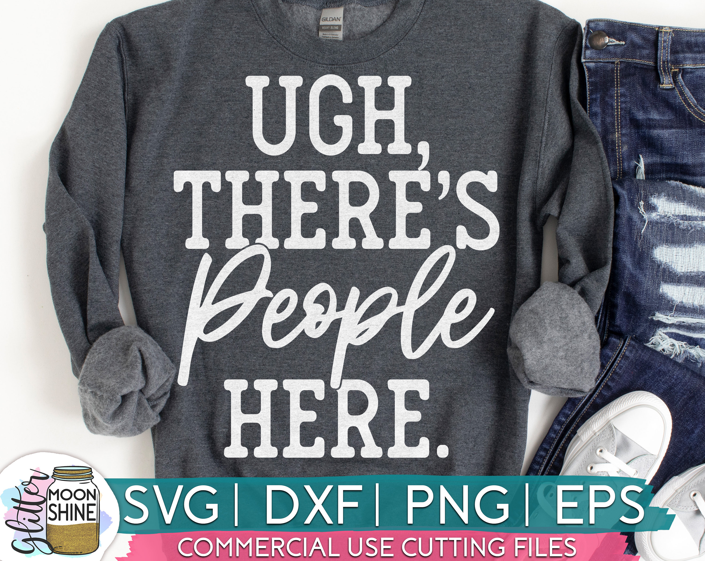 Instant download Cut File Quote SVG Ugh Silhouette Cricut People SVG ...