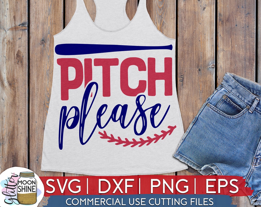 Pitch Please Svg Eps Png Dxf Cutting Files for Silhouette Cameo Cricut ...