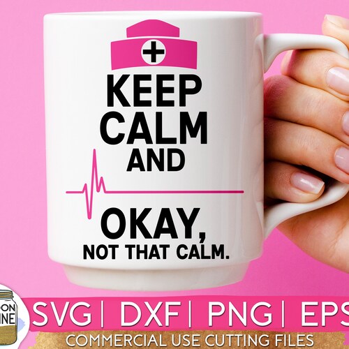 CNA Nurse Monogram Frame Bundle Svg Dxf Png Eps Cutting Files - Etsy