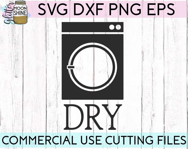 Dry Dryer Sign Design Svg Eps Dxf Png Files for Cutting - Etsy