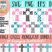 Cross Monogram Frame Designs Bundle Svg Dxf Eps Png Files for Cutting ...