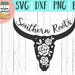 Southern Roots Longhorn Svg Eps Dxf Png Files for Cutting Machines ...