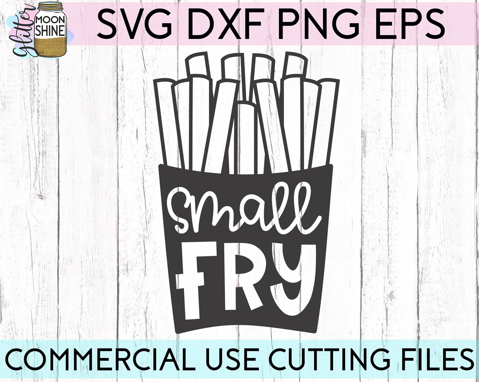 Small Fry Svg Eps Dxf Png Cutting Files for Silhouette Cameo | Etsy