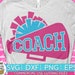 Coach Megaphone Svg Eps Dxf Png Cutting Files for Silhouette Cameo ...