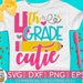 Fourth Grade Cutie Svg Eps Png Cutting Files for Silhouette Cameo ...