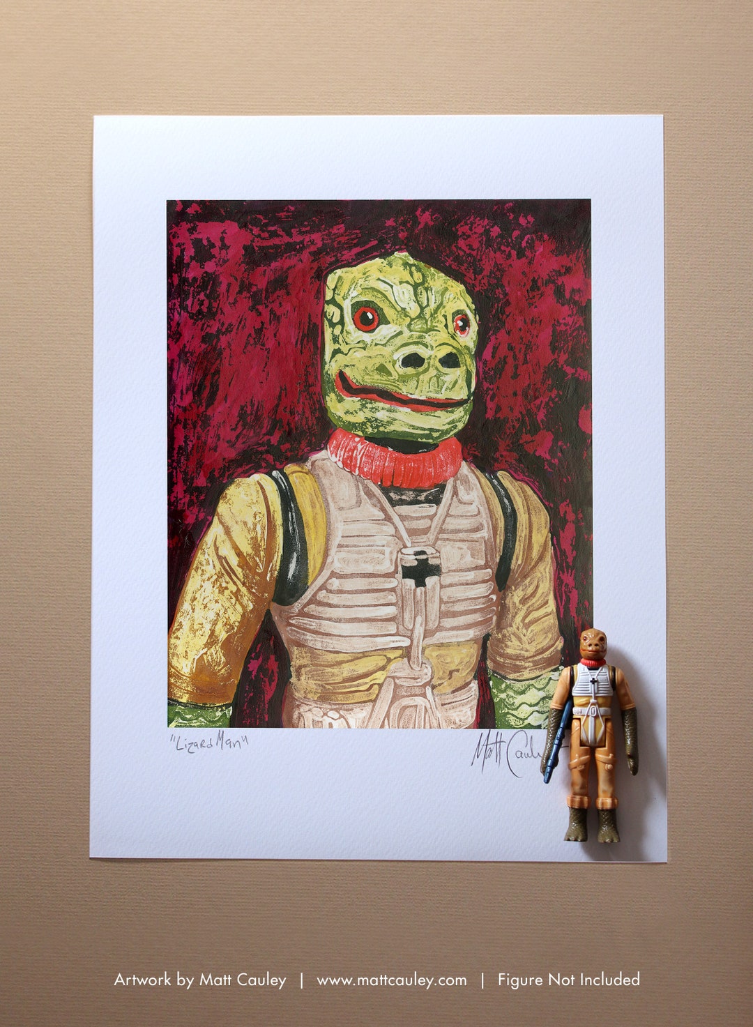 Star Wars BOSSK Original Artwork Art Print Inspired by - Etsy