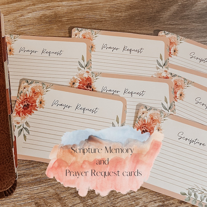 Prayer Cards Printable - Etsy